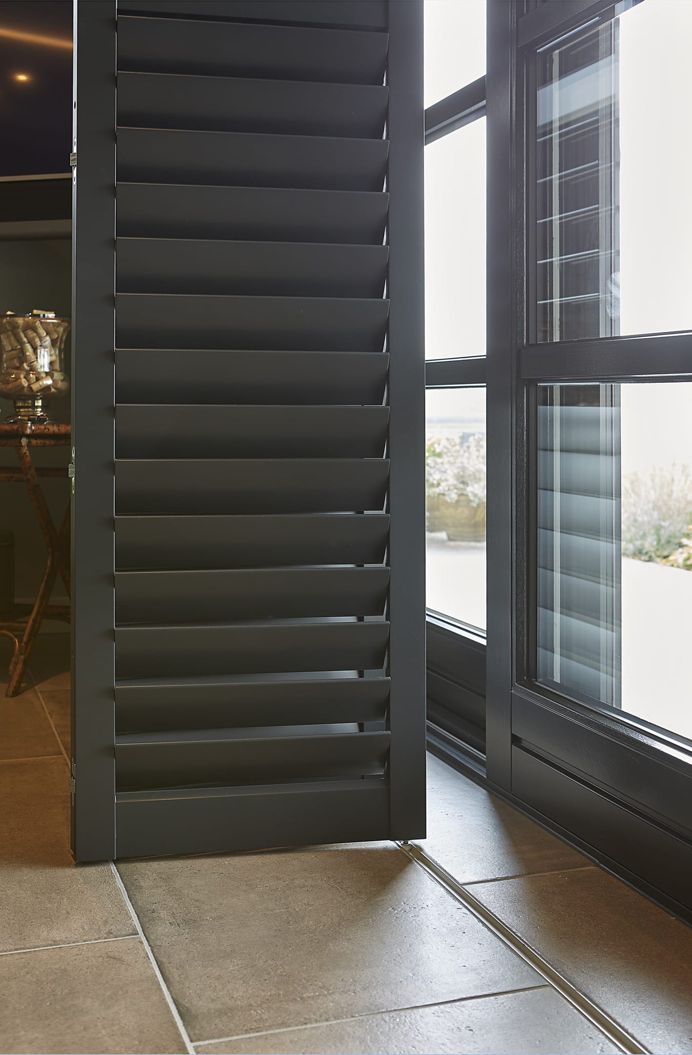 Shutters voor de schuifpui en grote ramen - Zonnelux