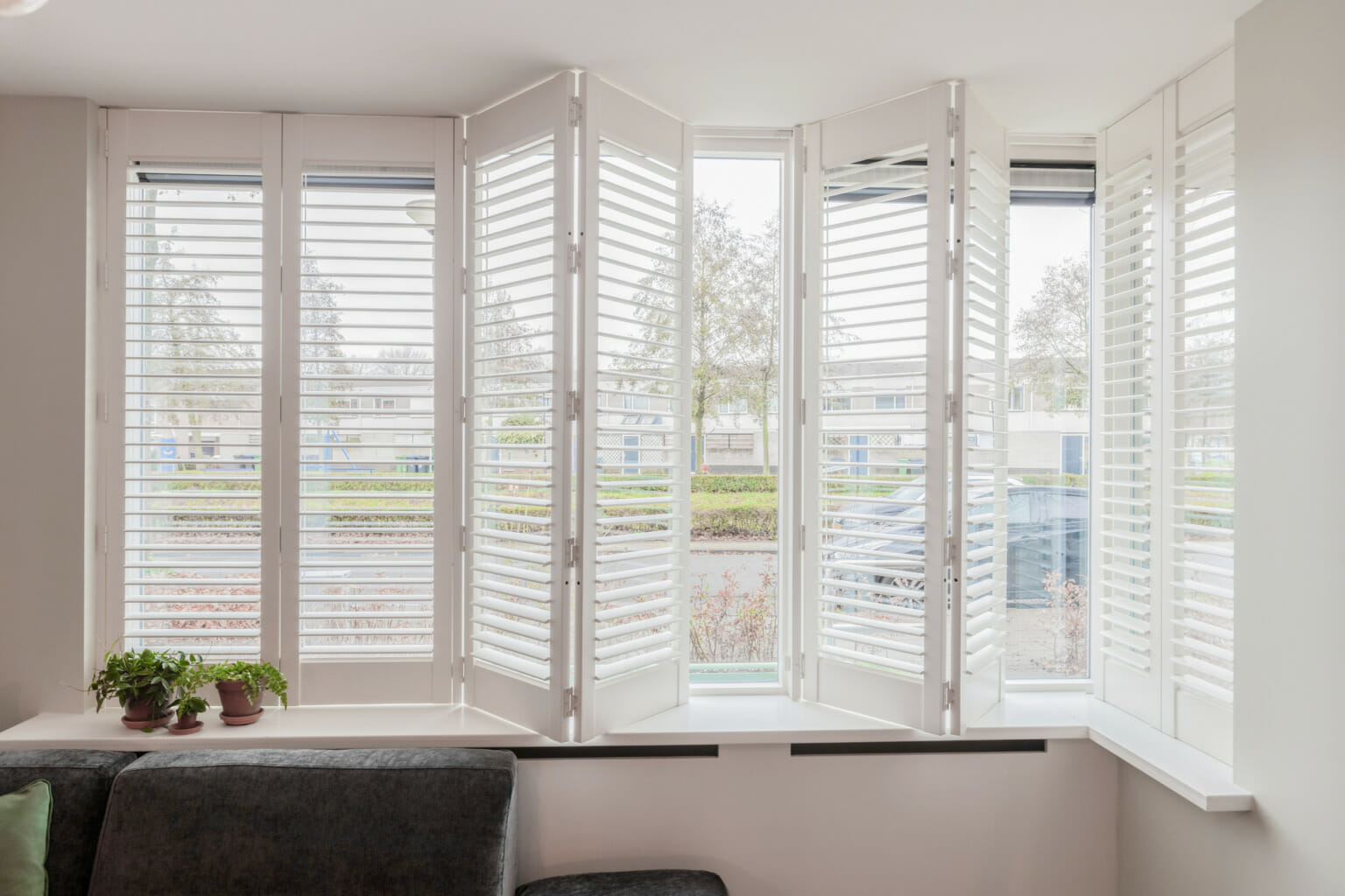 Shutters voor bijzondere raamvormen - Zonnelux